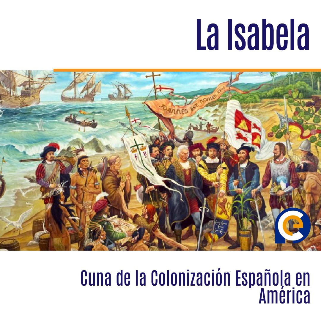 En 1494 Cristóbal Colón funda La Isabela, primera población española en ...