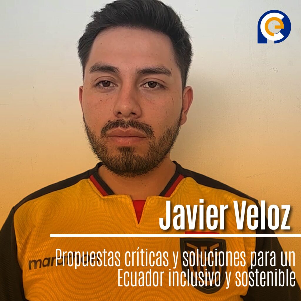 Javier Veloz: Propuestas críticas y soluciones para un Ecuador ...