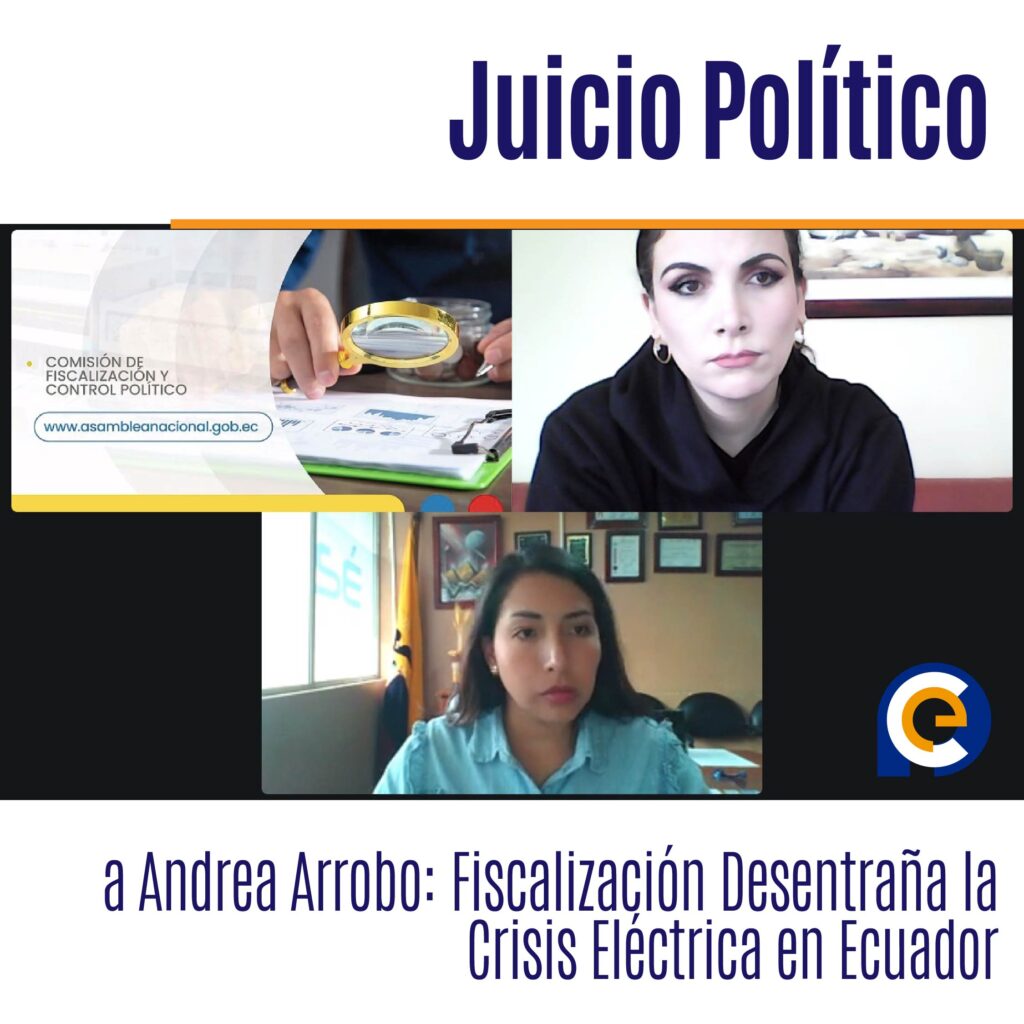 Juicio político a Andrea Arrobo: Fiscalización desentraña la crisis ...
