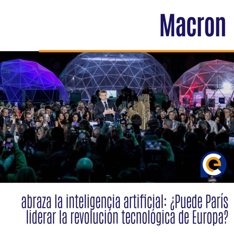 Macron abraza la inteligencia artificial: ¿Puede París liderar la ...