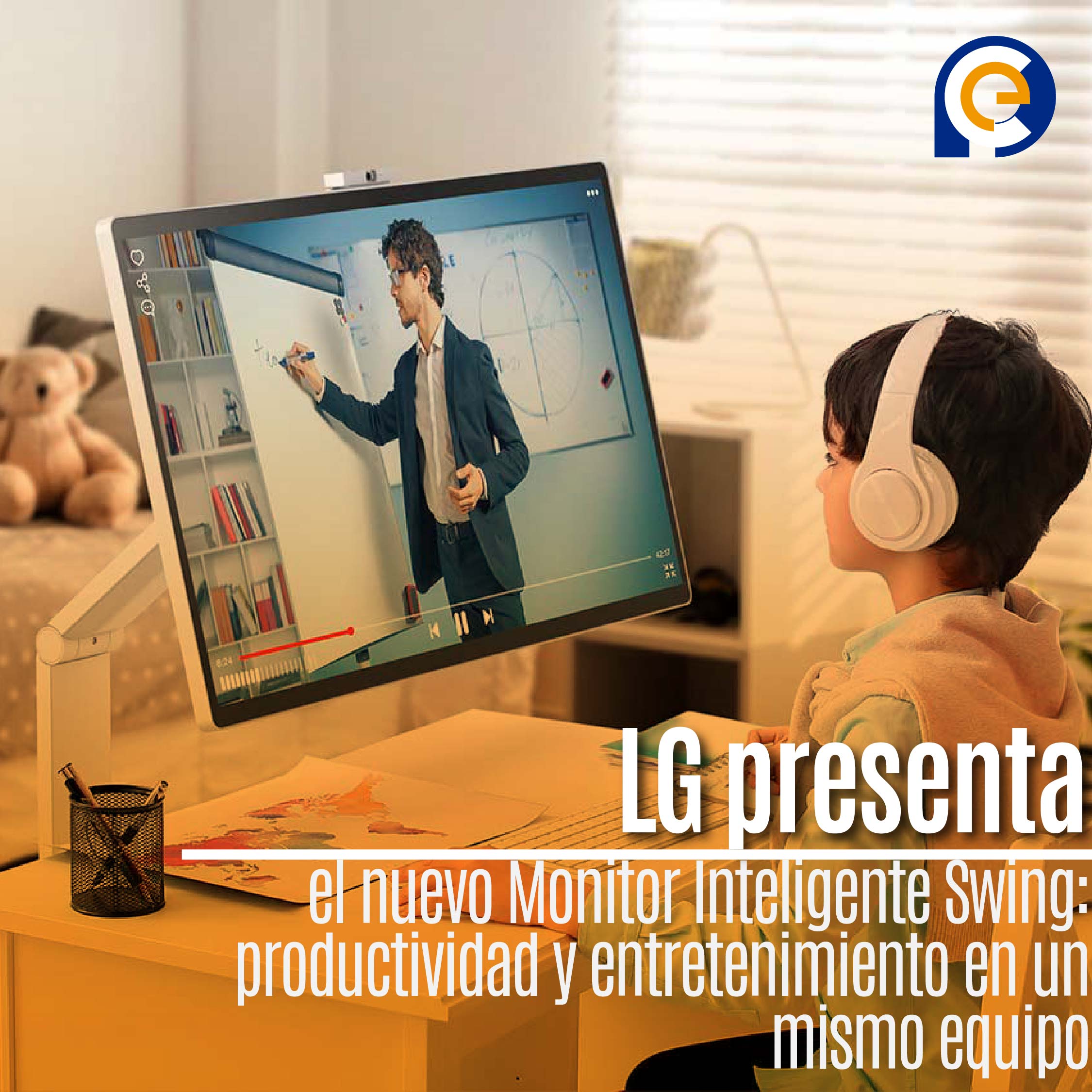 LG lanza Monitor Inteligente Swing en Ecuador
